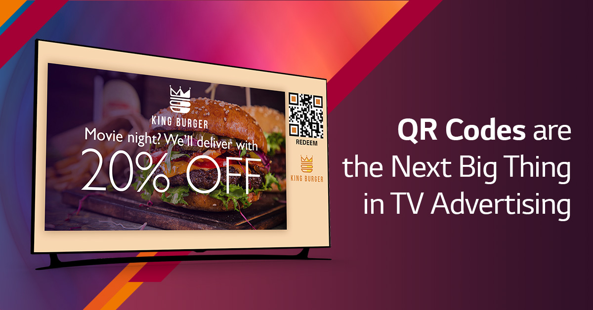 Scan To Buy: QR Codes Are Revolutionizing The Advertising Industry - LG ...